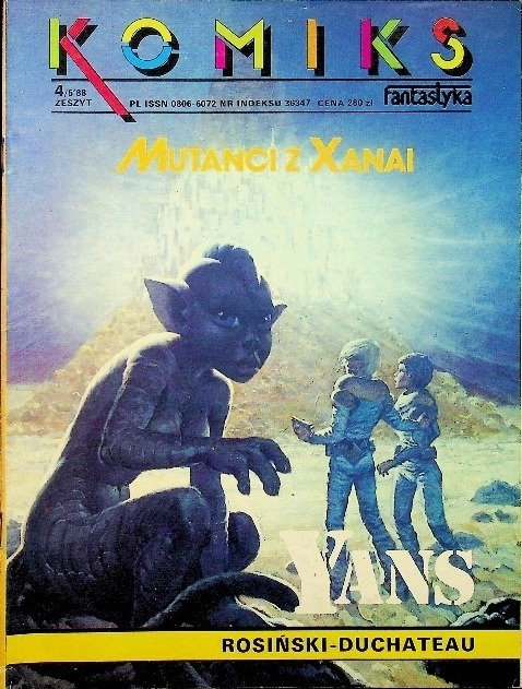 Komiks Fantastyka Nr 4 / 88 Mutanci z Xanai - W opisie | Książka w Empik