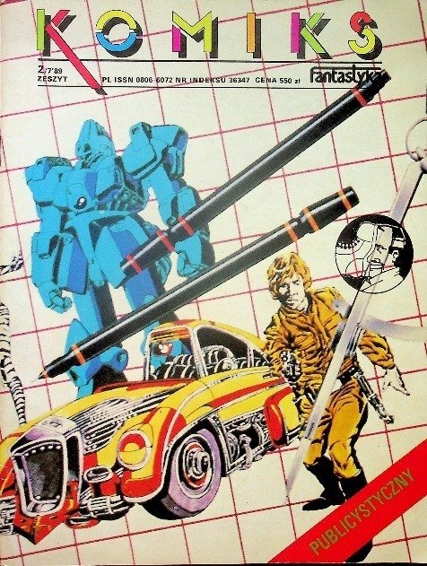 Komiks fantastyka publicystyczny Nr 2 / 89 - W opisie | Książka w Empik