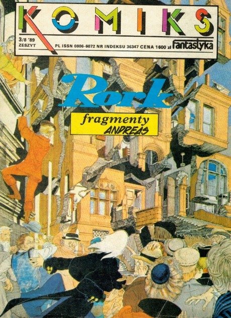 Komiks fantastyka zeszyt 3 / 8 Rork fragmenty Andreas - W opisie | Książka w Empik