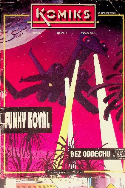 Komiks Funky Koval Nr 1/ 92 Bez oddechu - Opracowanie zbiorowe ...