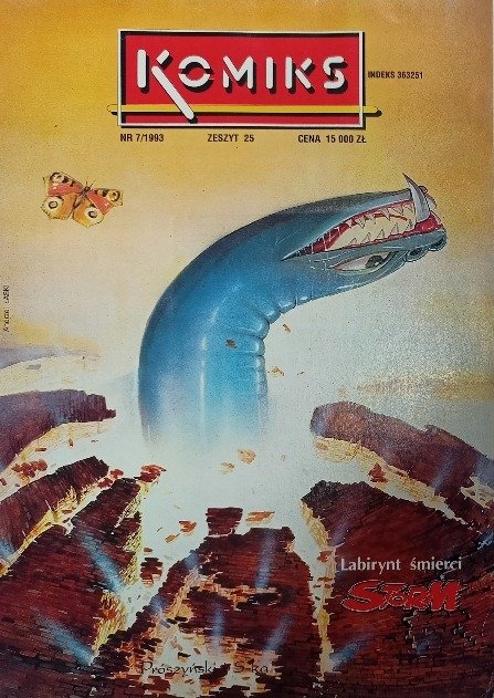 Komiks nr 7 Labirynt śmierci Storm - W opisie | Książka w Empik