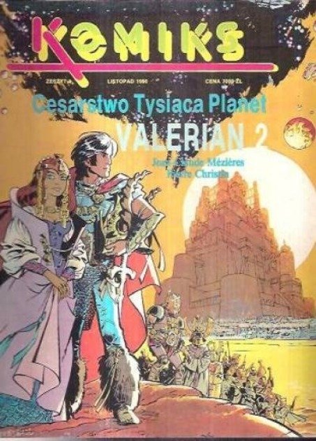 Komiks Zeszyt 5 / 90 Cesarstwo Tysiąca Planet Valerian 2 - W opisie ...