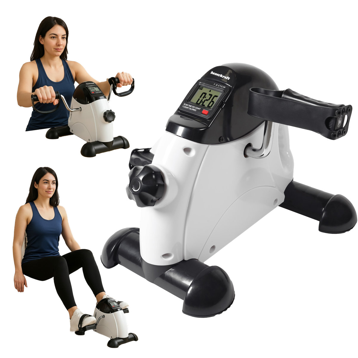 Kompaktowy rower treningowy rotor do ćwiczen rowerek rehabilitacyjny ...