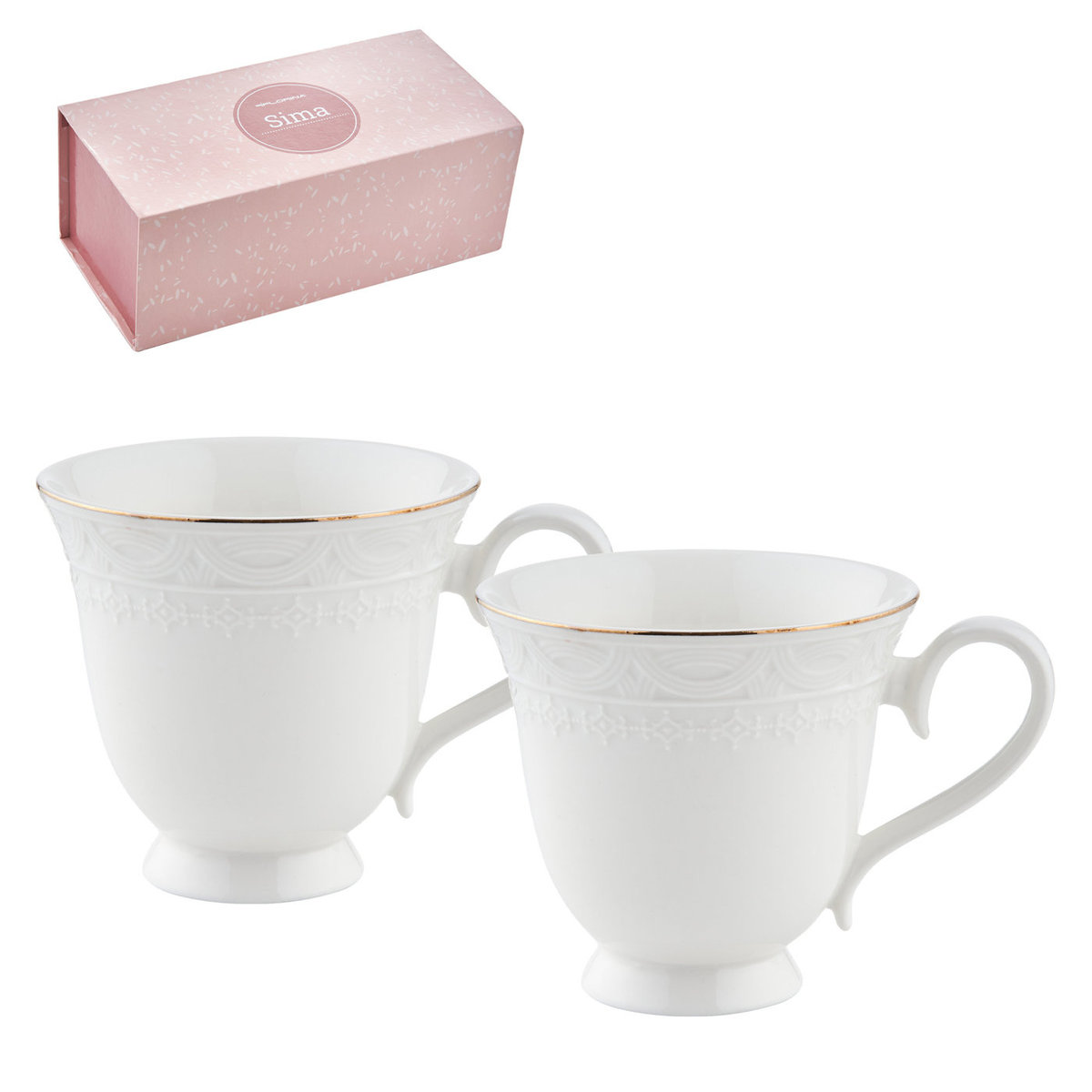 Komplet 2 kubków porcelanowych Sima 350 ml, Florina - Florina | Sklep ...