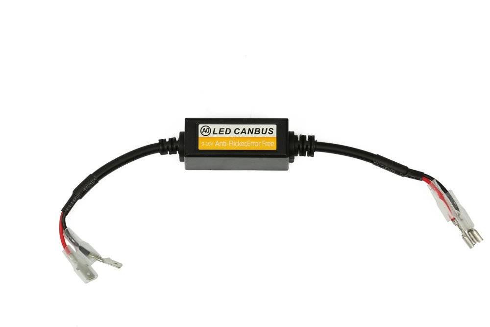 Komplet 2 szt - A0 Analogowy filtr H11 LED CAN BUS - pomarańczowy ...