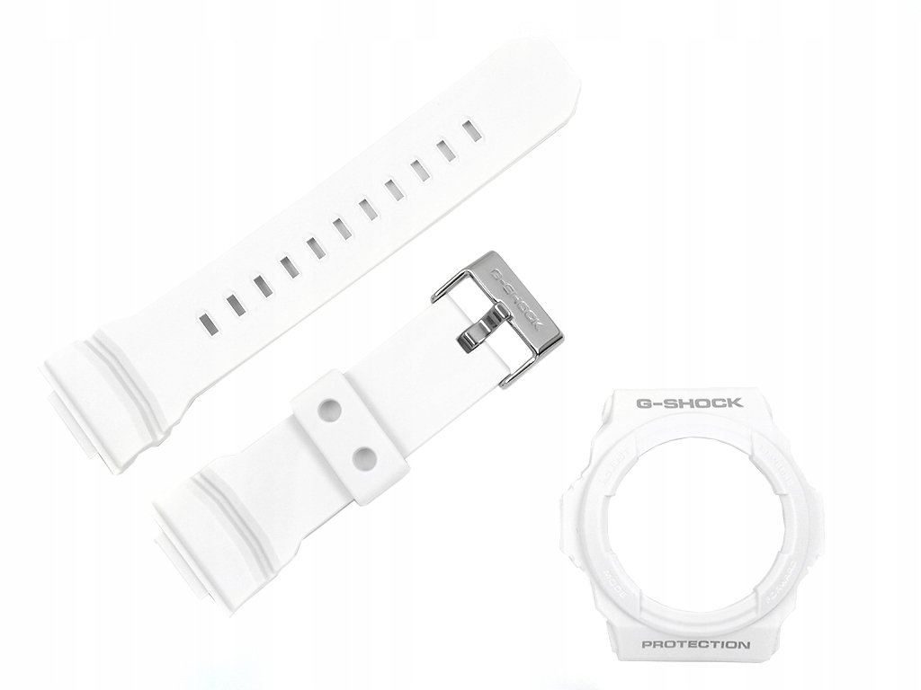 Komplet Casio G-Shock pasek i bezel GA-150 GLX-150 biały matowy - Casio ...