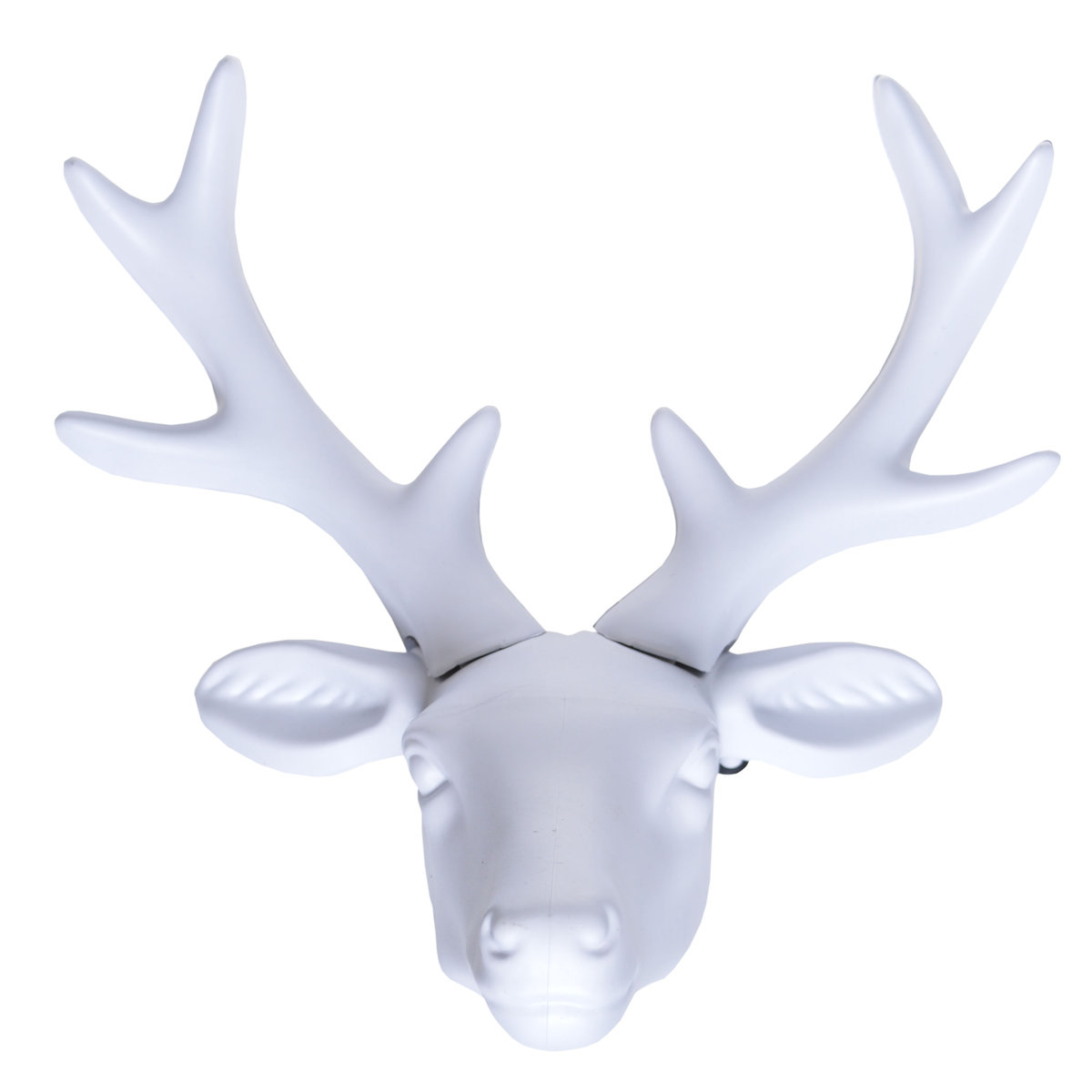 Komplet dekoracji 5 luster z ażurem i głowa renifera, 24,5x24,5 cm/ 20,5x20,5x8 cm - Ewax ...