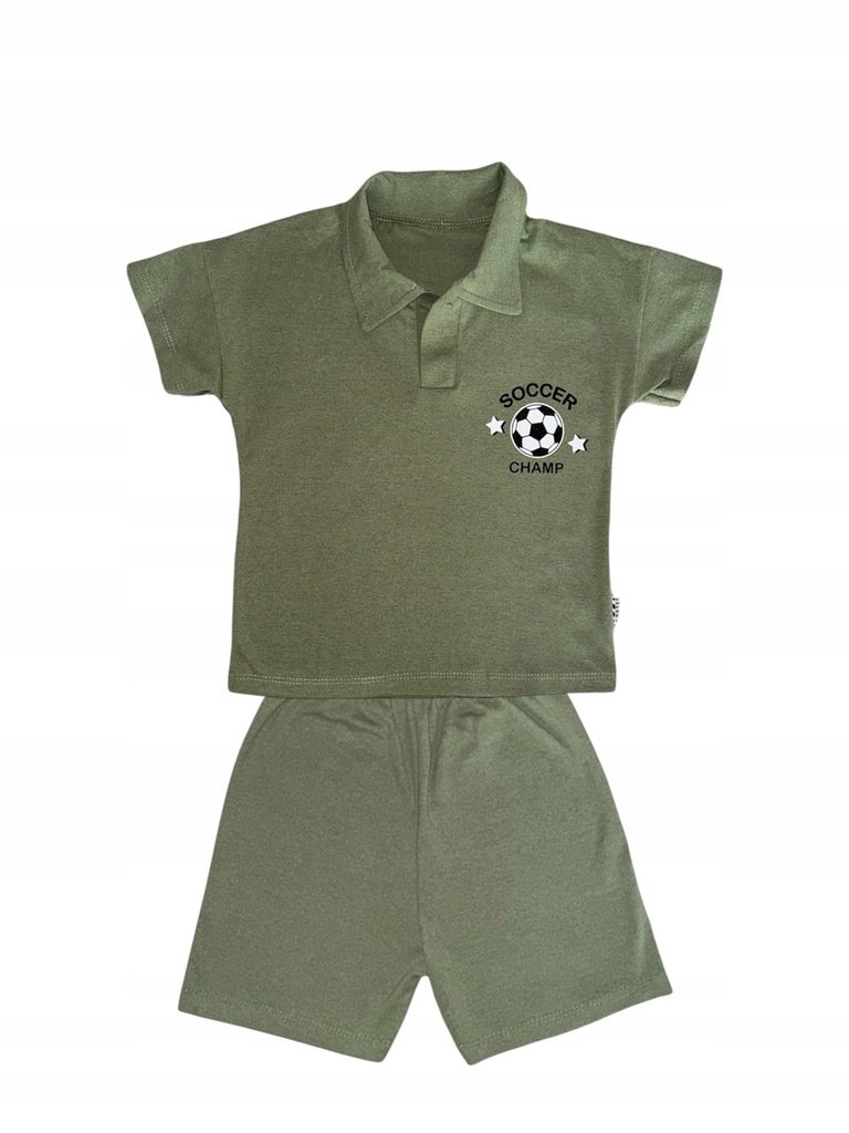 komplet dla chłopcy na lato letni z koszulką polo, r. 110- 5 lat - Inna marka | Sklep EMPIK.COM