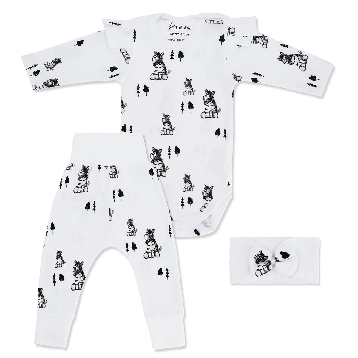 KOMPLET DLA DZIEWCZYNKI ZEBRA 80 - Inna marka | Sklep EMPIK.COM