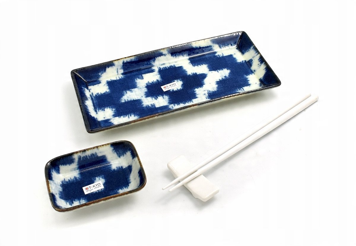Komplet do sushi dla 1 osoby - Burashi Blue midi - inna (Inny) | Sklep ...