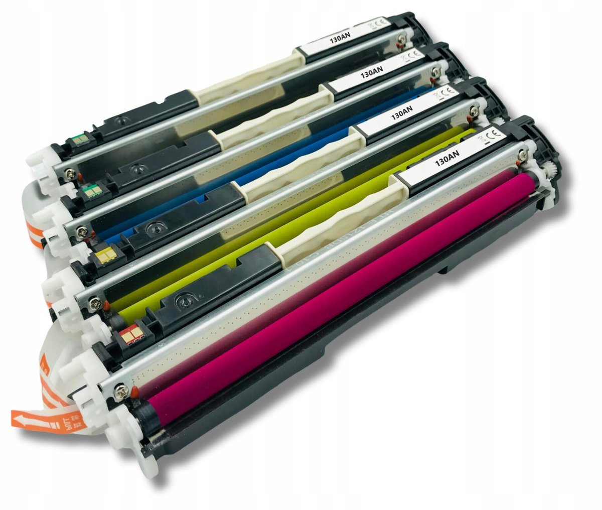 Komplet tonerów do HP Color LaserJet Pro MFP M176n M177fw HP 130A z ...