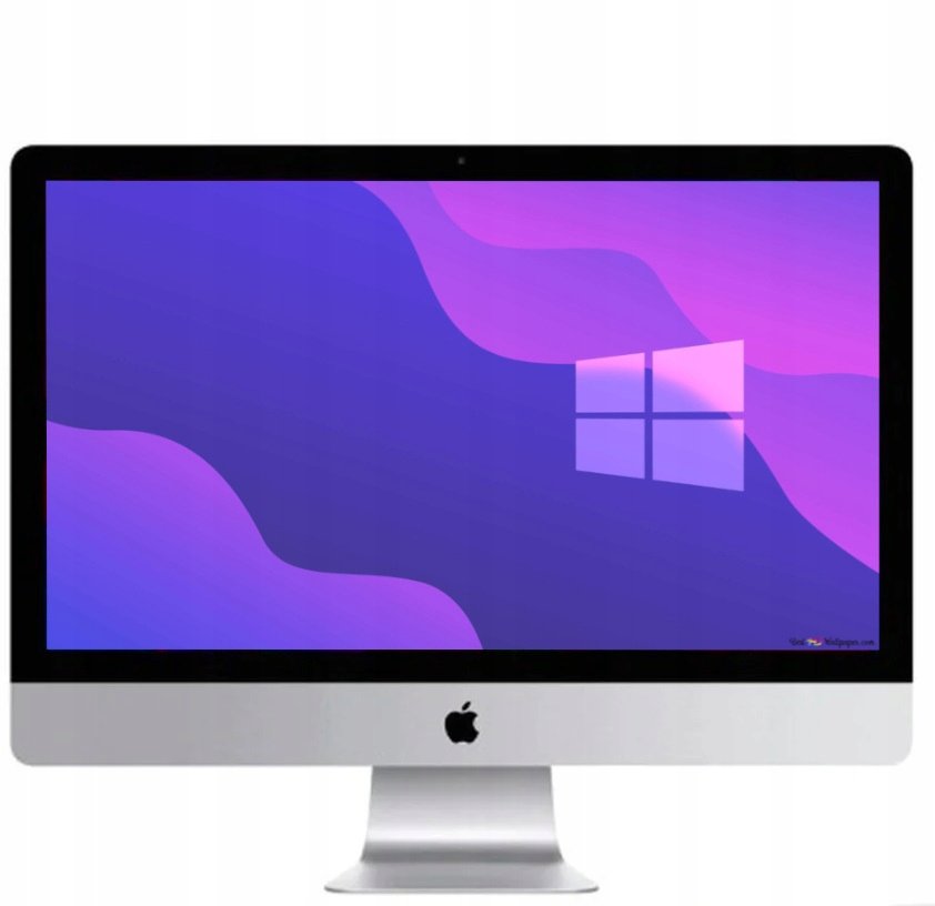 Komputer Apple iMac 21,5" Slim i5 4x 2,7GHz 8GB 1TB - Kl.B - WINDOWS 10 ...