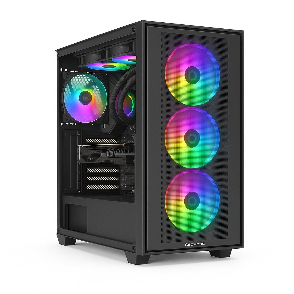 Komputer gamingowy do gier Ryzen 7800X3D/RTX 5070 Ti/64 GB RAM/SSD 1 TB ...