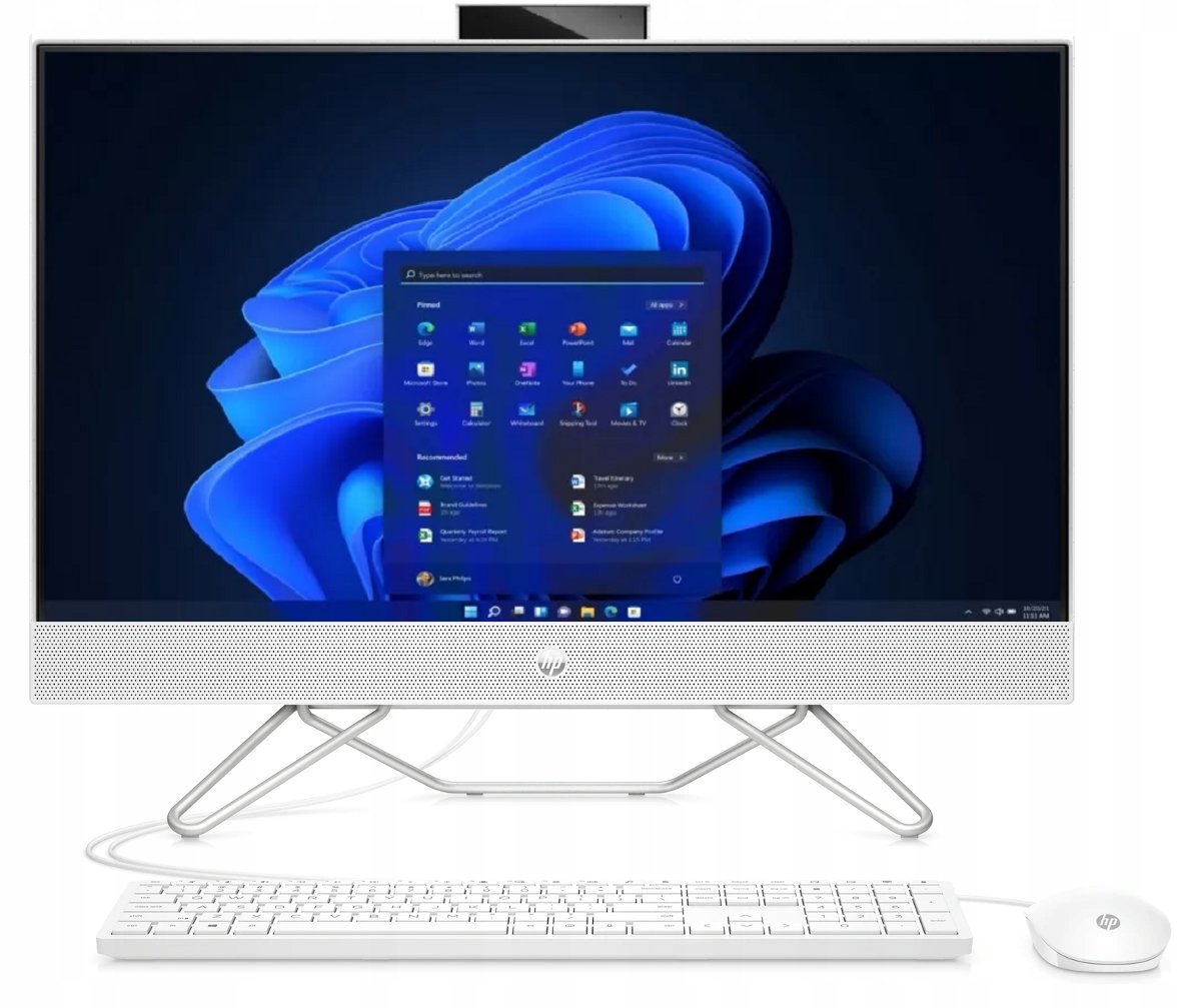 Komputer HP ProOne 240 G9 AiO 23,8'FHD i5-1235U 32GB SSD1024 Iris Xe W11Pro - HP | Sklep EMPIK.COM