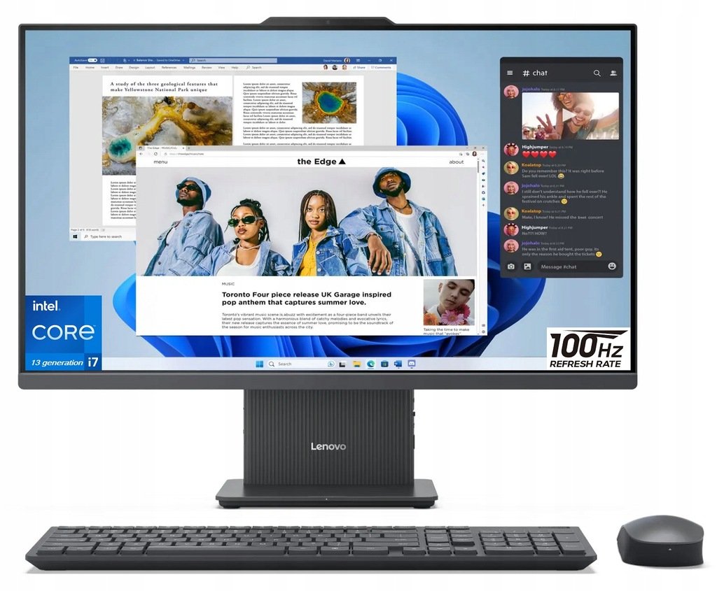 Komputer Lenovo IdeaCentre AiO 24IRH9 23,8' 100Hz i7-13620H 16GB SSD1TB ...