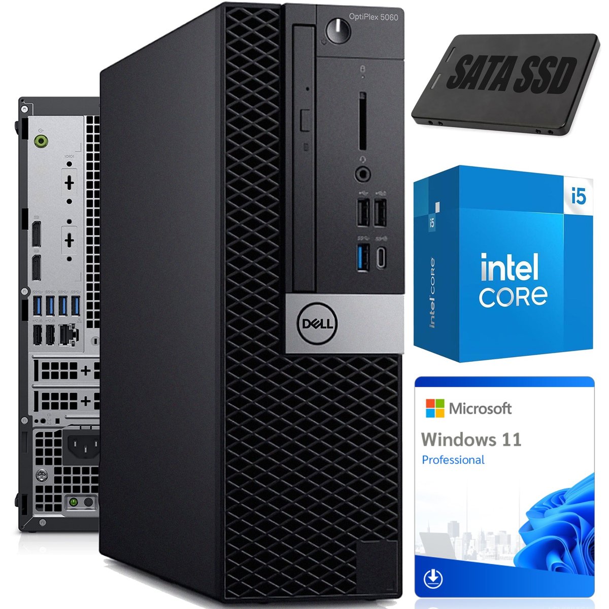 Komputer Stacjonarny Dell OptiPlex 5060 SFF Intel Core i5-9600 16GB SSD ...