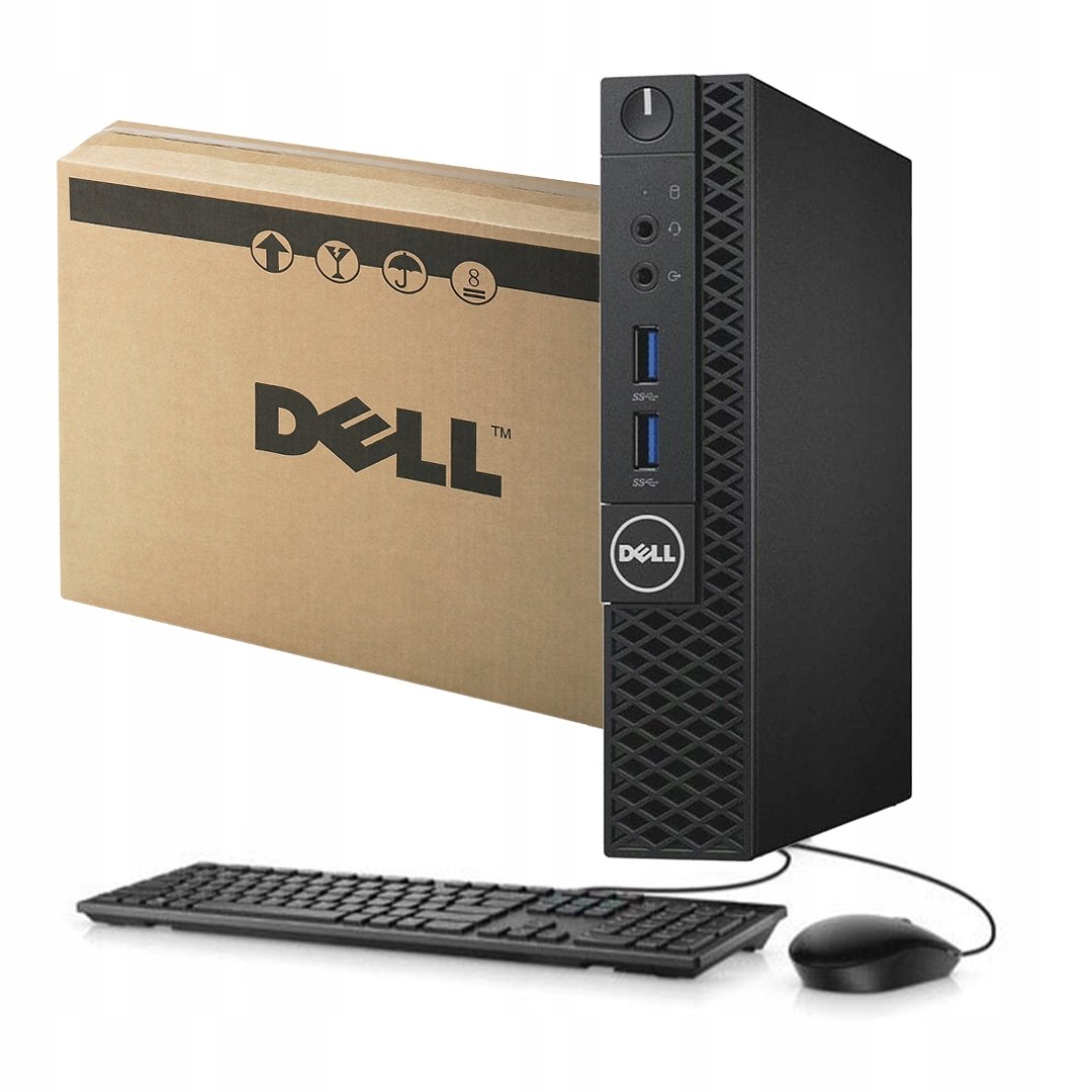KOMPUTER STACJONARNY DELL OPTIPLEX 5070 MFF i5-9500 8GB DDR4 256SSD ...
