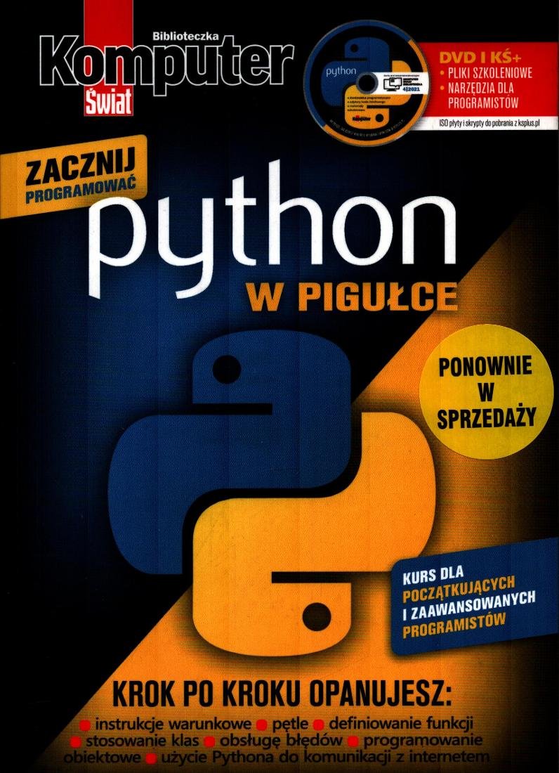 Komputer Świat Biblioteczka. Python w pigułce - Ringier Axel Springer Polska Sp. z o.o. | Prasa ...