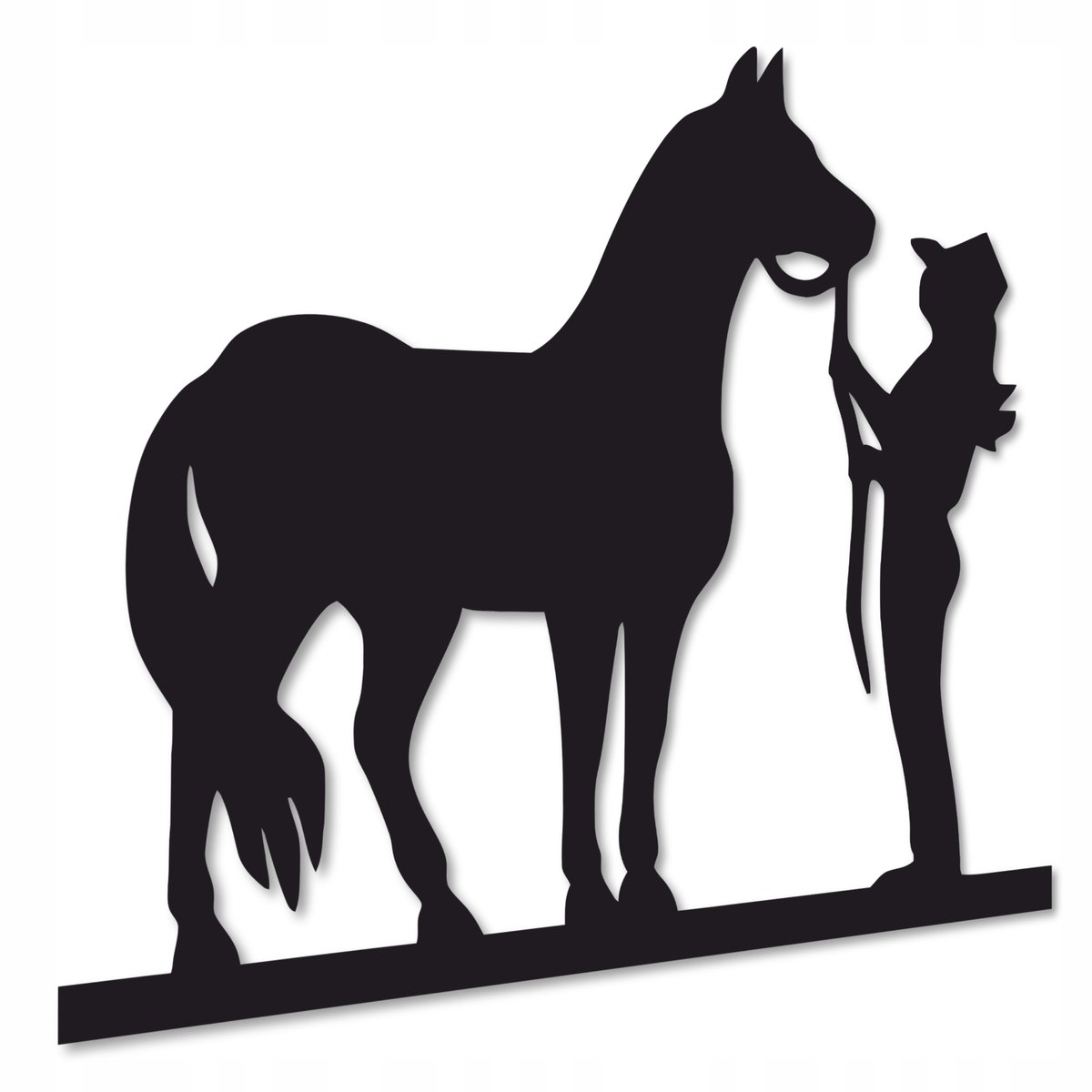 Koń Panel Ścienny 3D Obraz Ażurowy Dekoracja Konie - Inna marka | Sklep ...