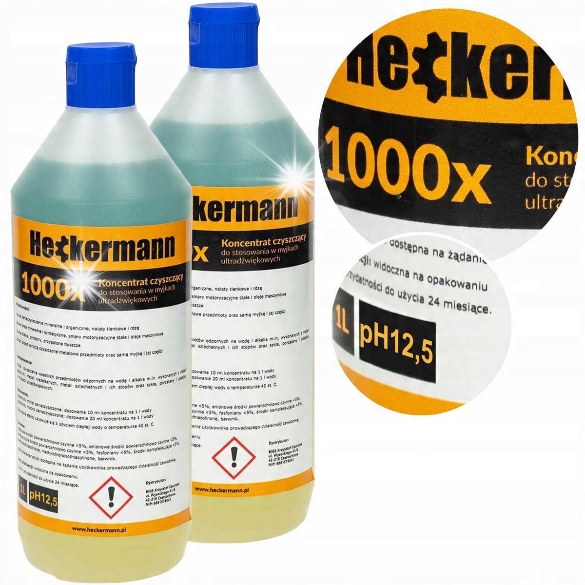 KONCENTRAT PŁYN DO MYJKI ULTRADŹWIĘKOWEJ 2L pH12,5 - Inna marka | Sklep EMPIK.COM