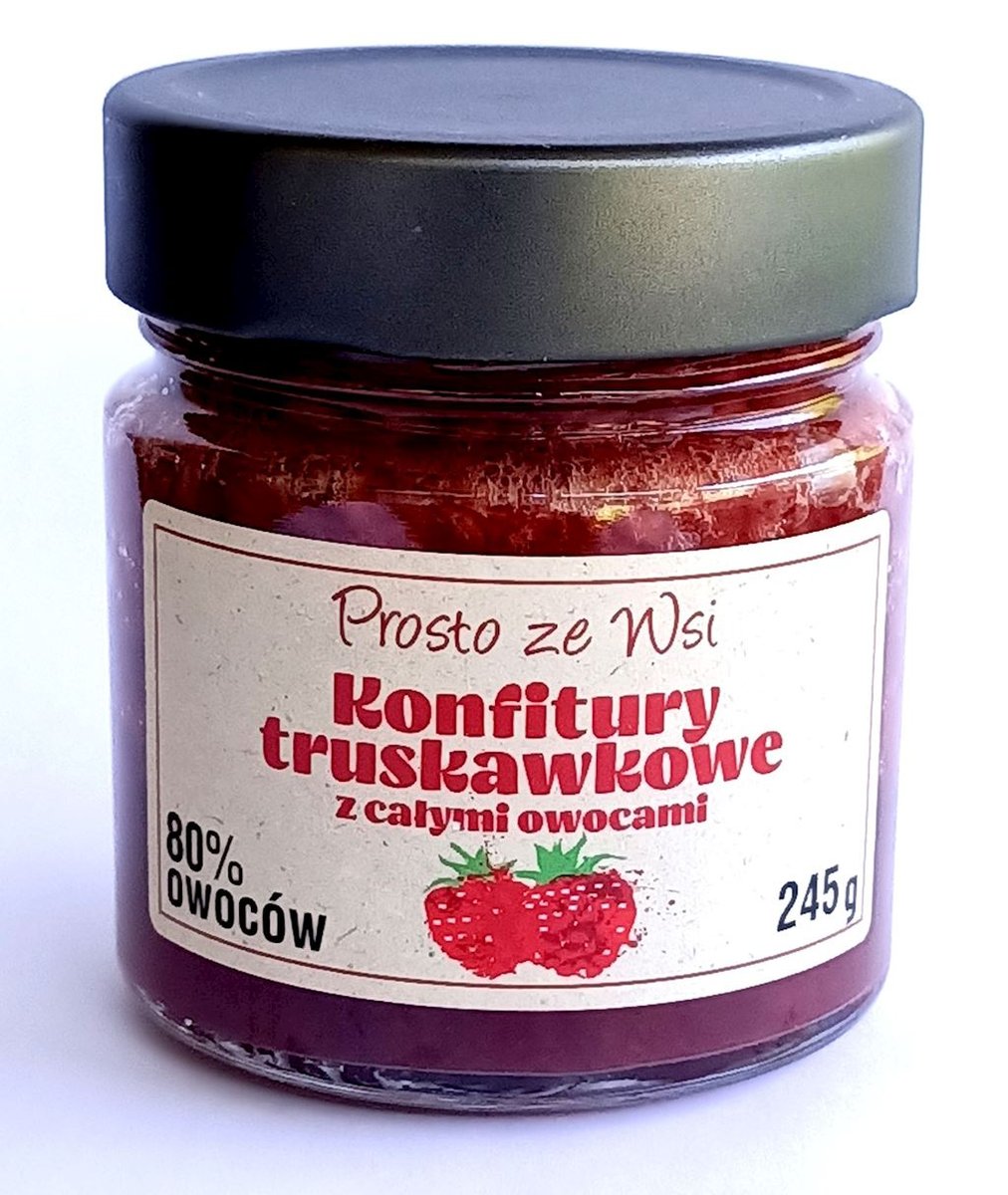Konfitura Ekstra Z Truskawek Bio 245 G - Prosto Ze Wsi - Prosto ze Wsi | Sklep EMPIK.COM
