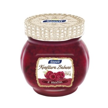 Konfitura Stovit z malin 250 g - Stovit | Sklep EMPIK.COM