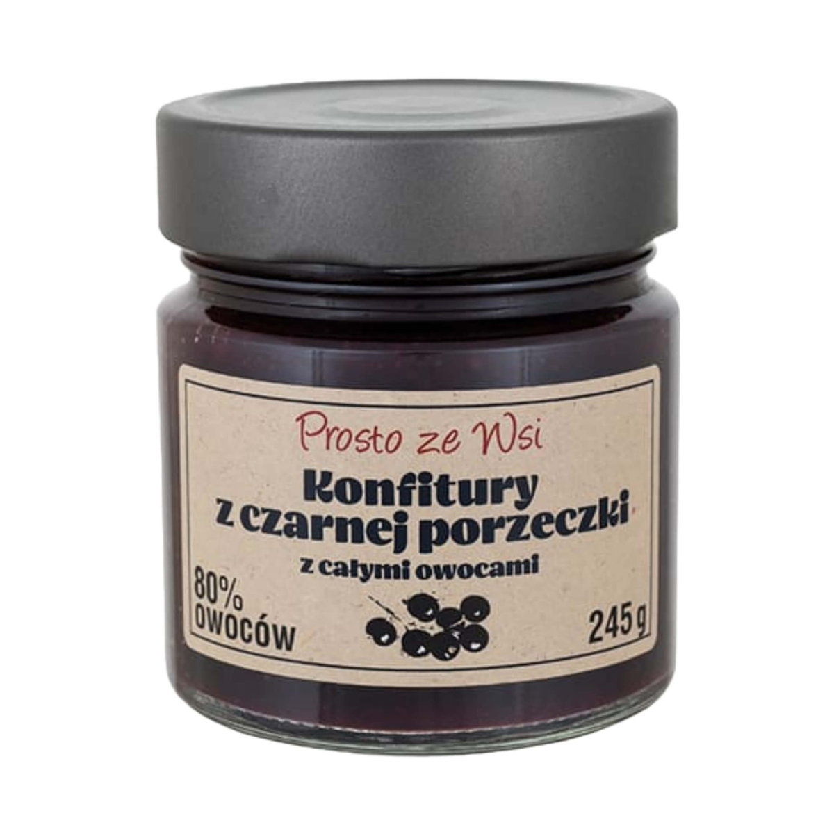 Konfitura z czarnej porzeczki Prosto ze Wsi - Prosto ze Wsi | Sklep EMPIK.COM