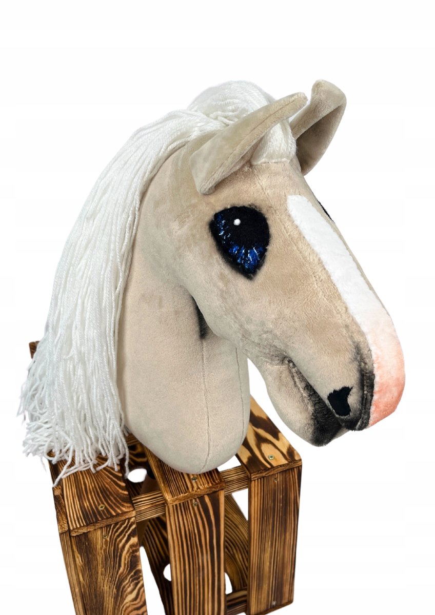 Konik HOBBY HORSE LUX KHTAria Koń Na Kiju A3 PALOMINO - KHTAria | Sklep ...