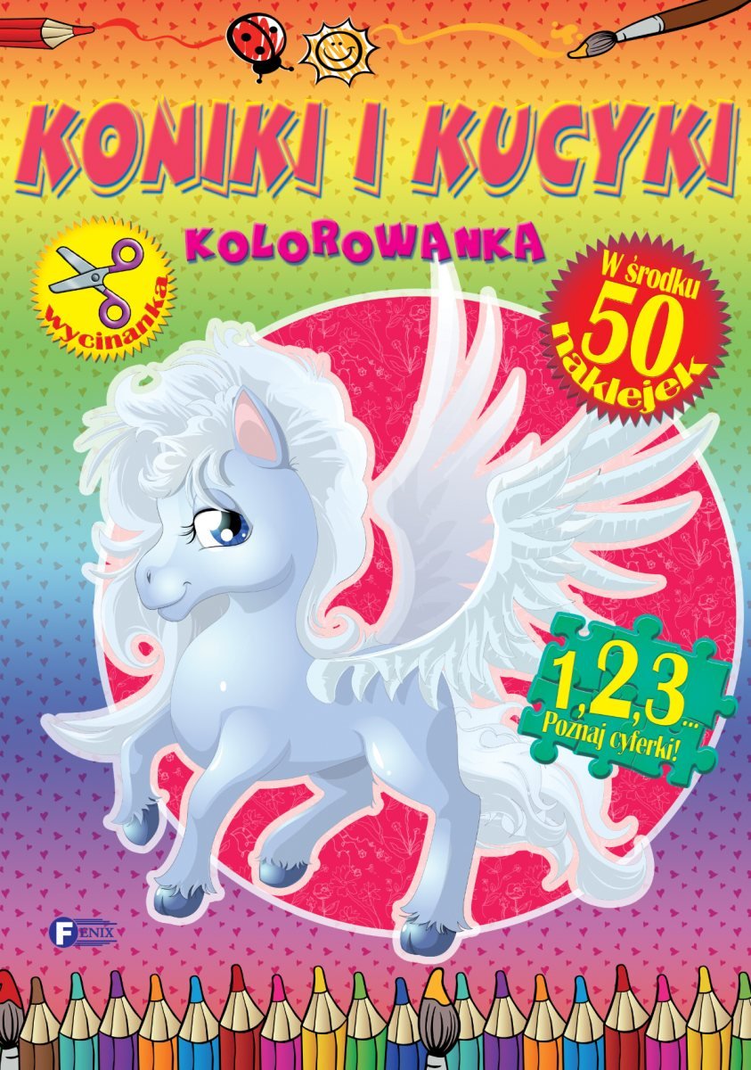 Koniki i kucyki. Kolorowanka - Opracowanie zbiorowe | Książka w Empik