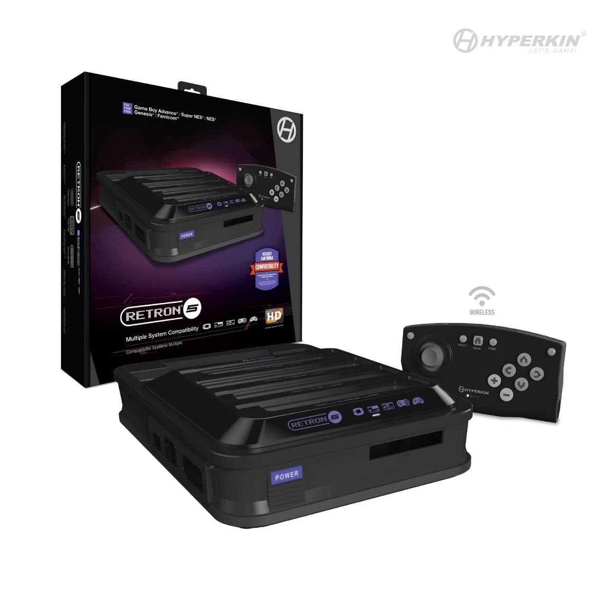 Konsola Hyperkin Retron 5 Hd Black - Hyperkin | Gry i programy Sklep ...