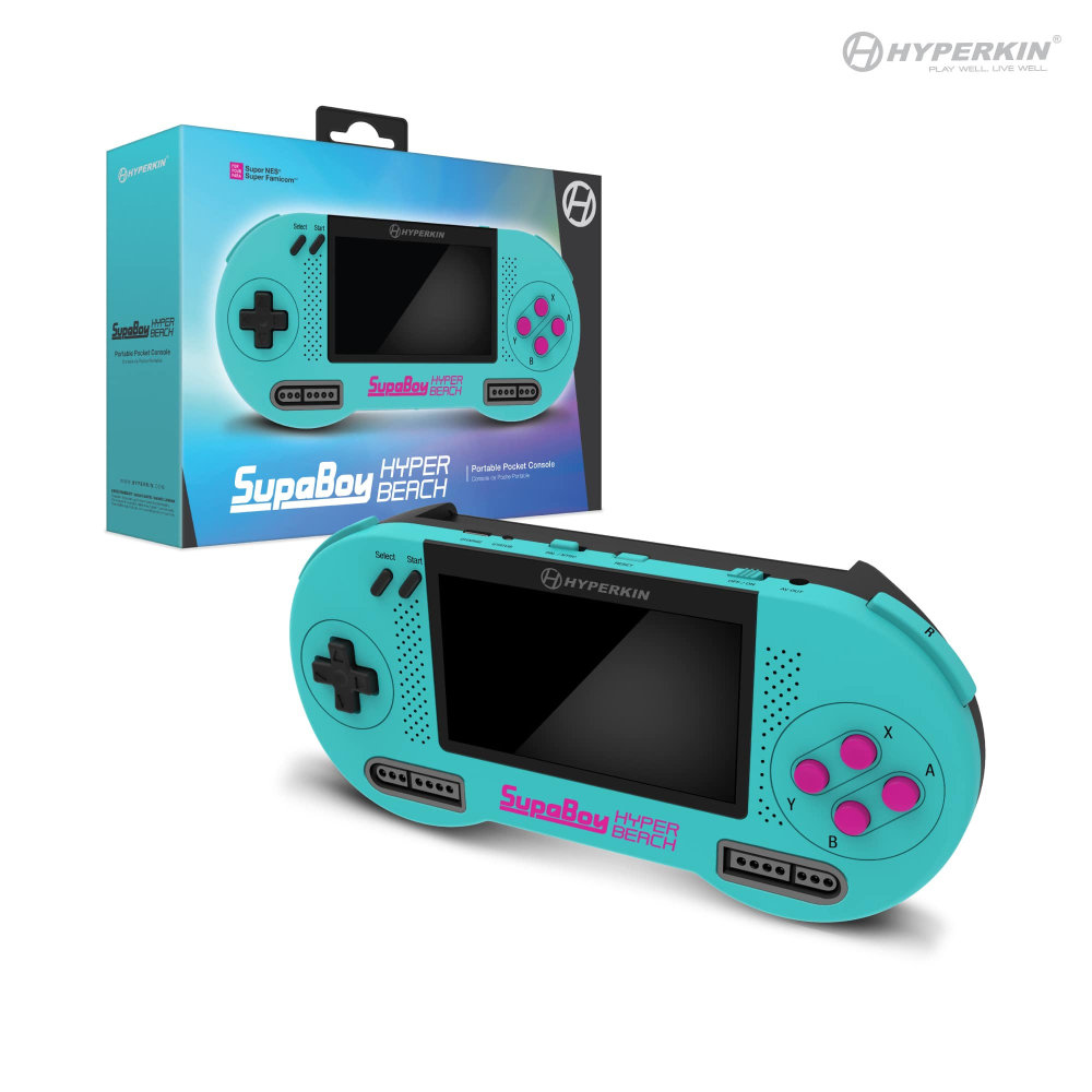 Konsola HYPERKIN SupaBoy Portable Pocket Console, niebieska - Hyperkin ...
