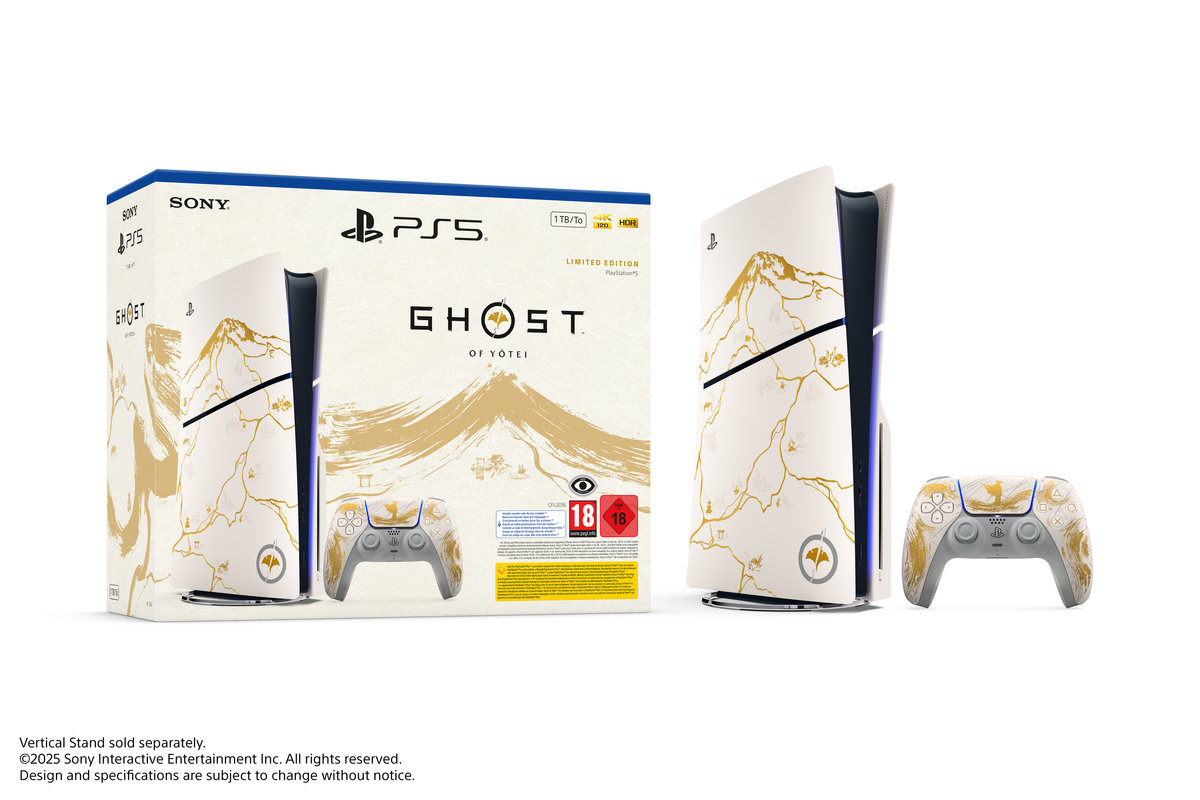 Konsola PS5® Standard i gra Ghost of Yōtei™ w edycji limitowanej Gold ...