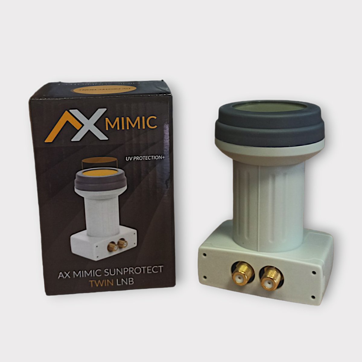 AX Mimic Octo LNB Sun Protect Avec Filtre LTE Contacts Dorés