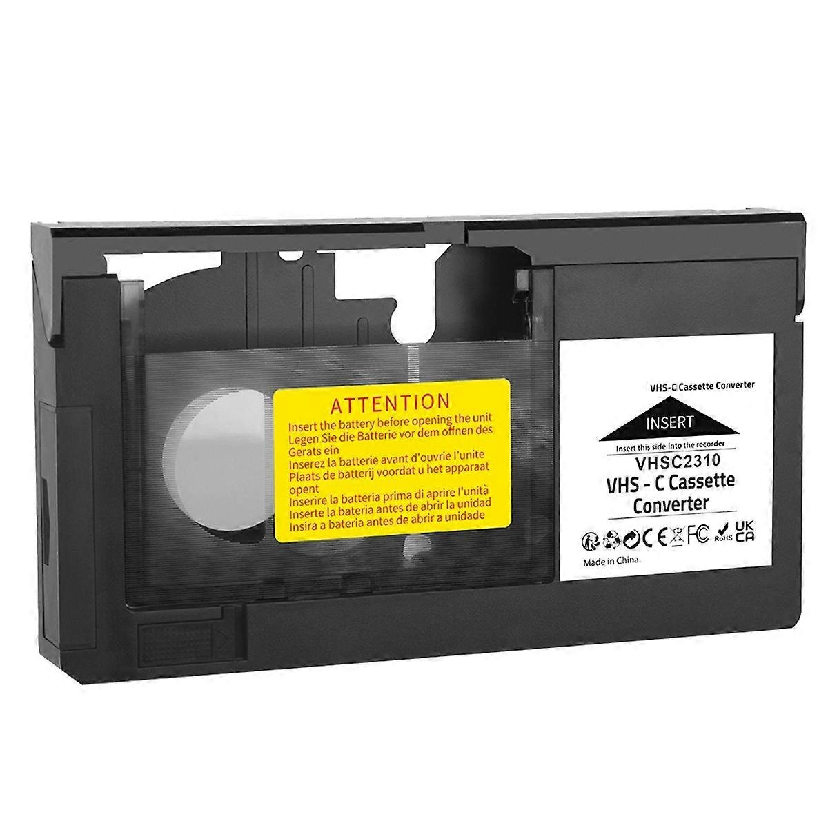 Konwerter kaset VHS-C dla JVC na RCA dla Panasonic VHS na VHSC - Inna ...