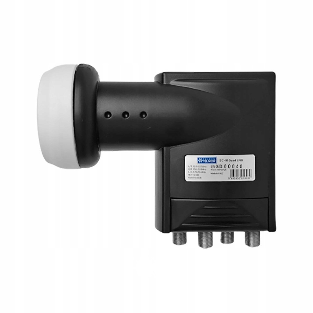 Konwerter satelitarny Telkom-Telmor SC 40 Quad LNB 950-2150 Mhz 55-65 ...
