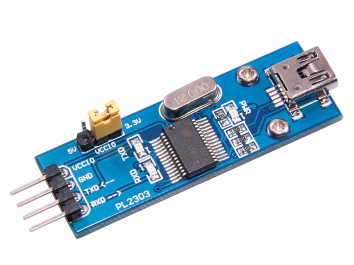 Konwerter UART USB RS232 na układzie PL2303 mini USB - Veoz | Sklep EMPIK.COM