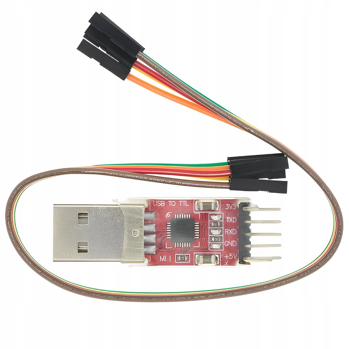 Konwerter USB CP2102 UART TTL ORIGINAL 5V 3.3V 232 RED - Inna marka | Sklep EMPIK.COM