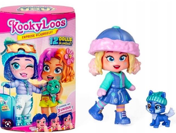 KookyLoos Laleczka. Seria 4 Holiday Yay! - KookyLoos | Sklep EMPIK.COM