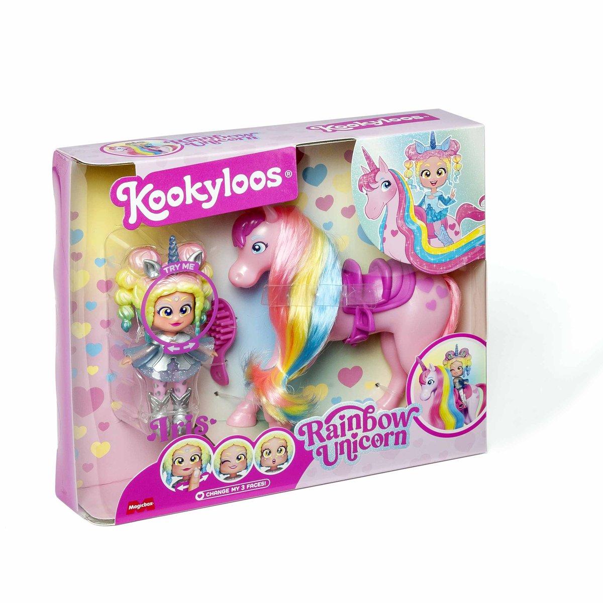 KookyLoos S, Rainbow Unicorn, 1x4 (V.0) - KookyLoos | Sklep EMPIK.COM