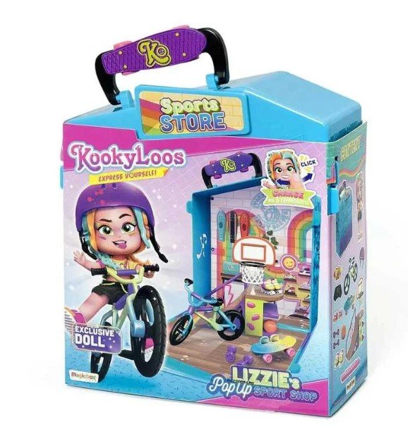 KookyLoos, zestaw Pop Up Lizzie's Sport Shop - KookyLoos | Sklep EMPIK.COM