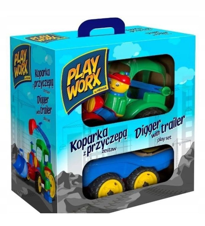 KOPARKA W KOLOROWYM PUDEŁKU - Inna marka | Sklep EMPIK.COM