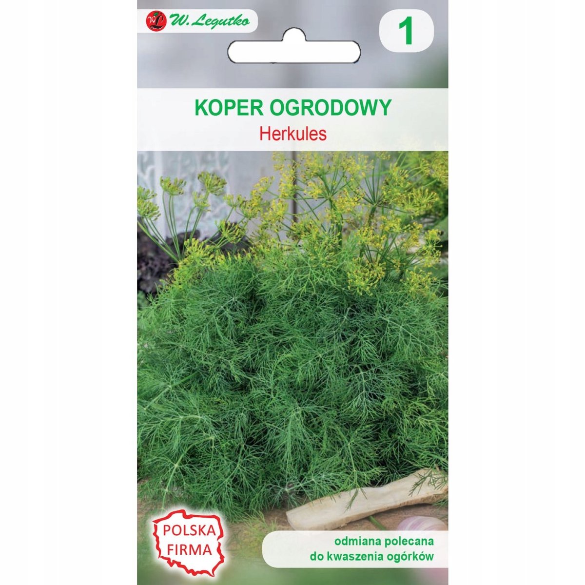 Koper ogrodowy nasiona kopru Herkules 5g - LEGUTKO | Sklep EMPIK.COM