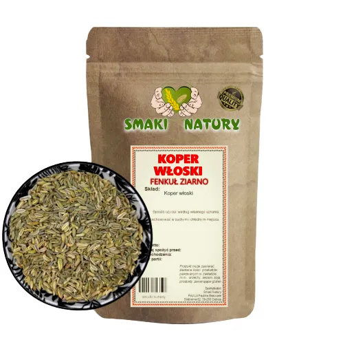 KOPER WŁOSKI ZIARNO FENKUŁ PREMIUM 50g JAKOŚĆ wyjątkowy smak i aromat ...