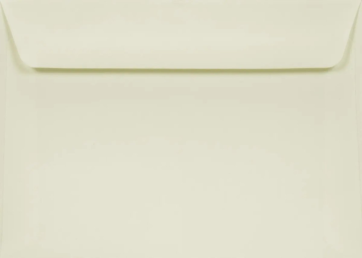 Koperty ozdobne gładkie C6 NK naturalna biel Bio Top 3 90g 500 szt. - na zaproszenia z okazji ...