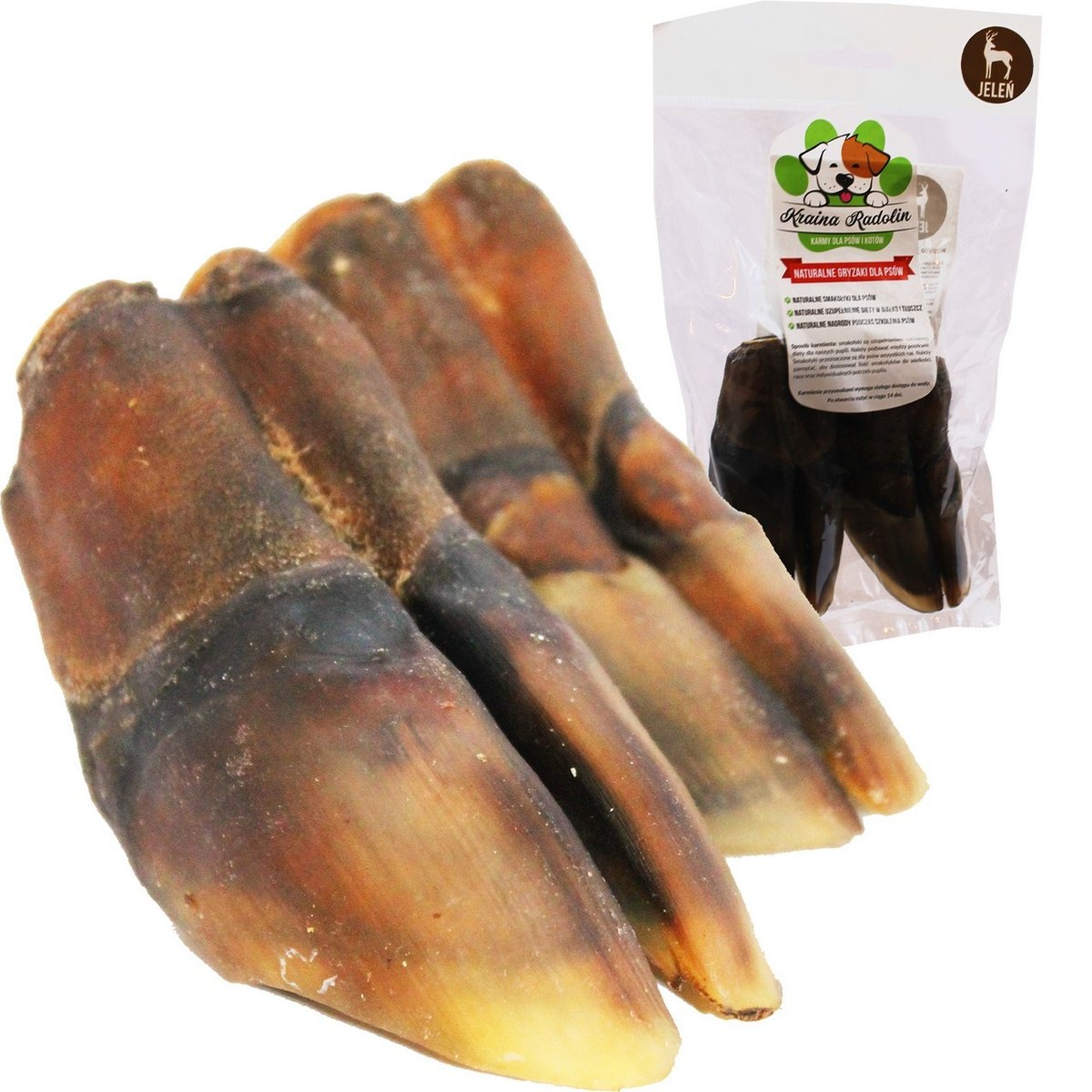 Kopyto jelenia przysmak dla psa NATURA DZICZYZNA gryzaki naturalne ...