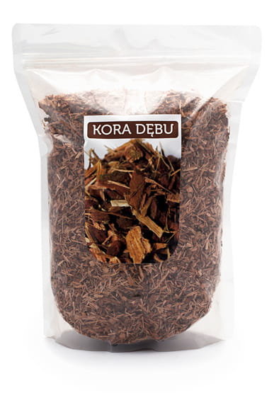 Kora Dębu Krojona, Suszona 500G - Herbanordpol | Sklep EMPIK.COM