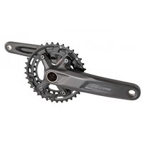 Korba p+l SHIMANO Deore FC-M4100 175mm 36/26T 10rz. czarna - Shimano | Sport Sklep EMPIK.COM