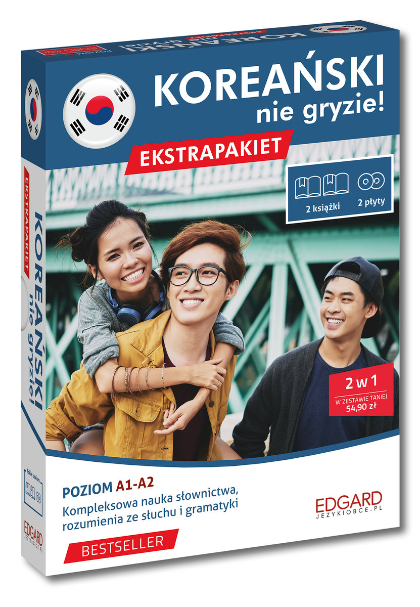 Koreański nie gryzie! Ekstrapakiet - Opracowanie zbiorowe | Książka w Empik