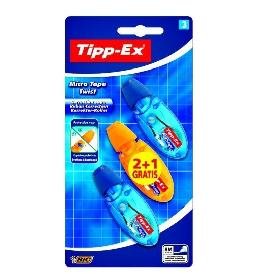 Korektor Bic Tipp-Ex Micro 8M 3-Pak 3Z - 3Z | Sklep EMPIK.COM