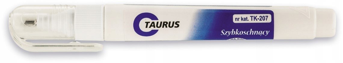 Korektor w długopisie, piórze metalowa końcówka 7ml Taurus TK-207 - Taurus | Sklep EMPIK.COM